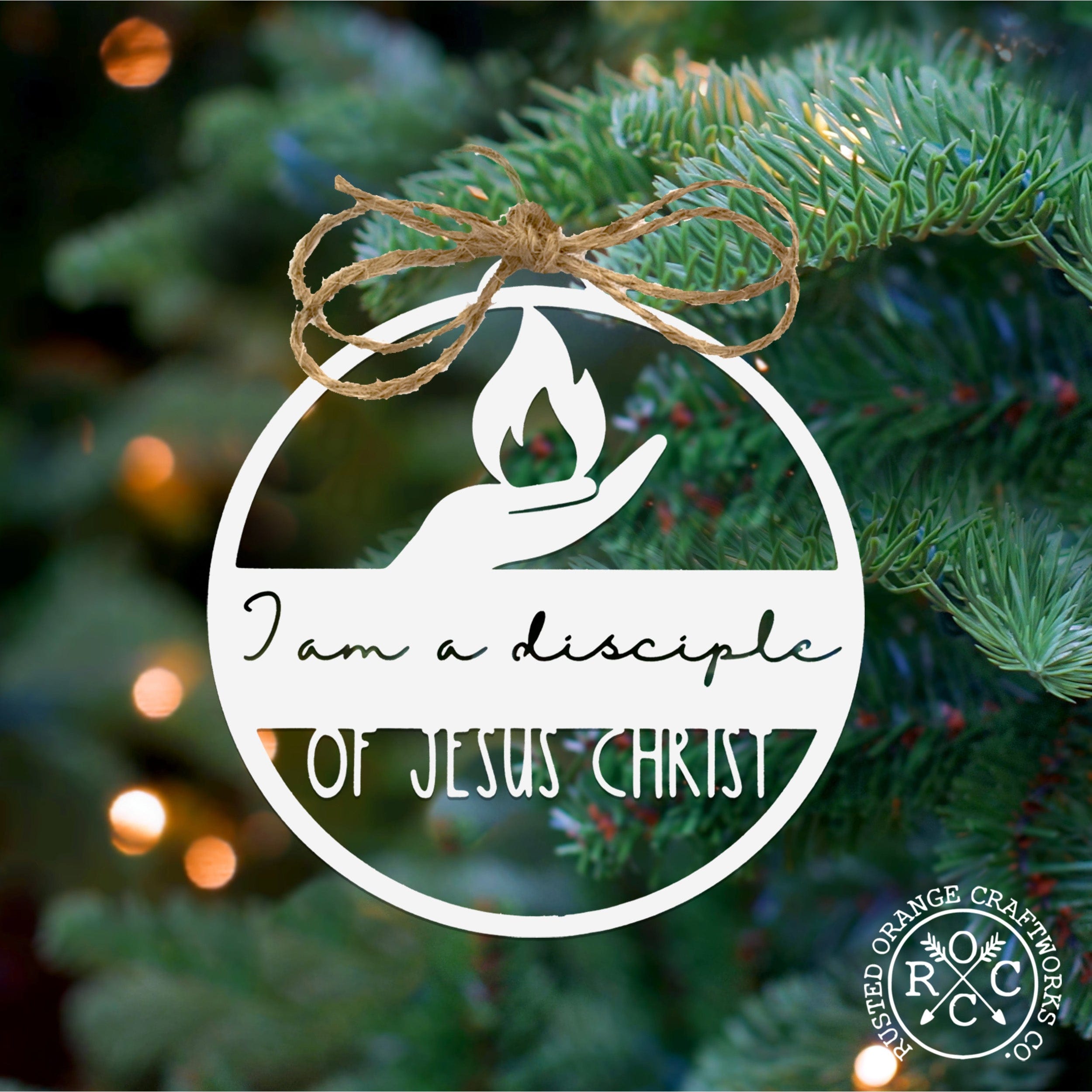 I Am a Disciple of Jesus Christ - Ornament, Tabletop Sign, and Wall De ...