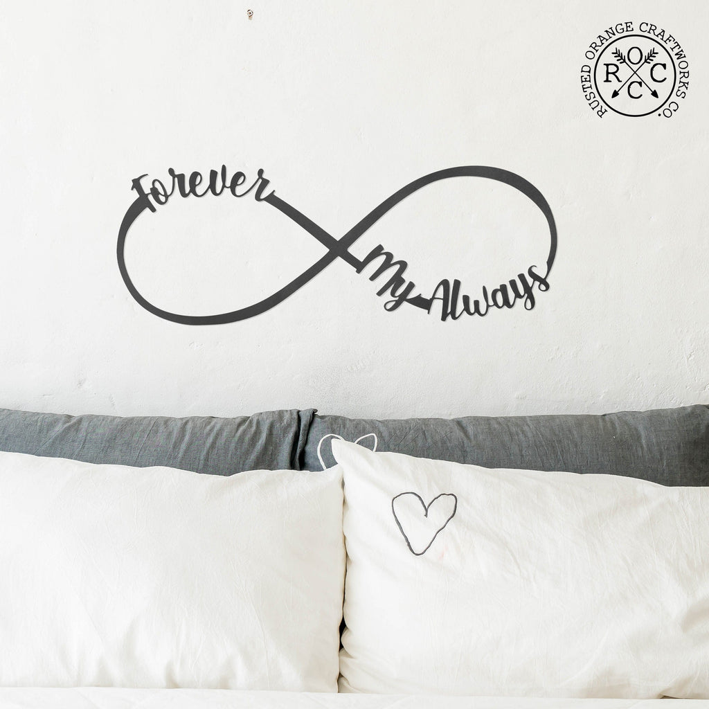 Infinity Symbol Forever And Always Tattoo