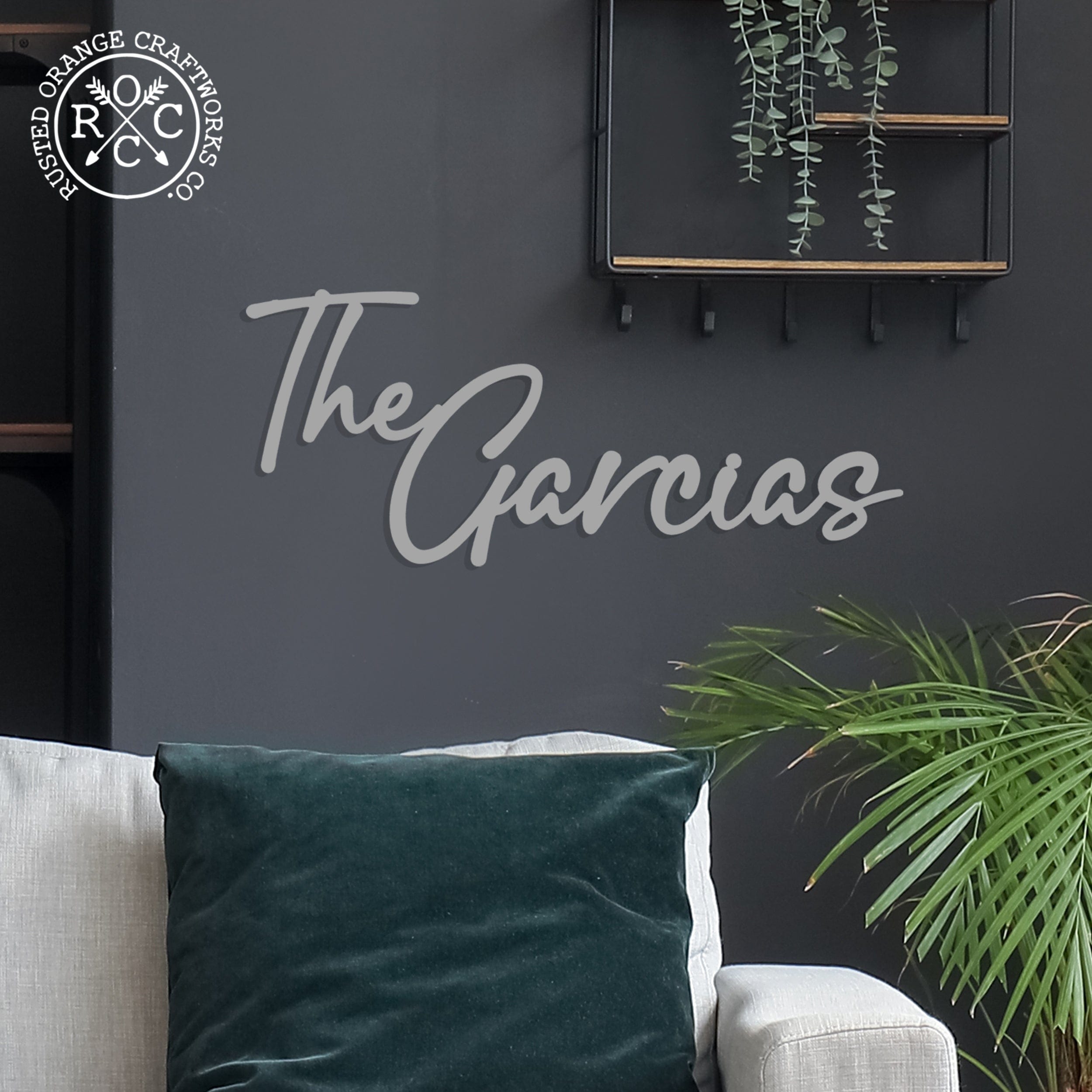 Signature Family Name Signs for Outdoors