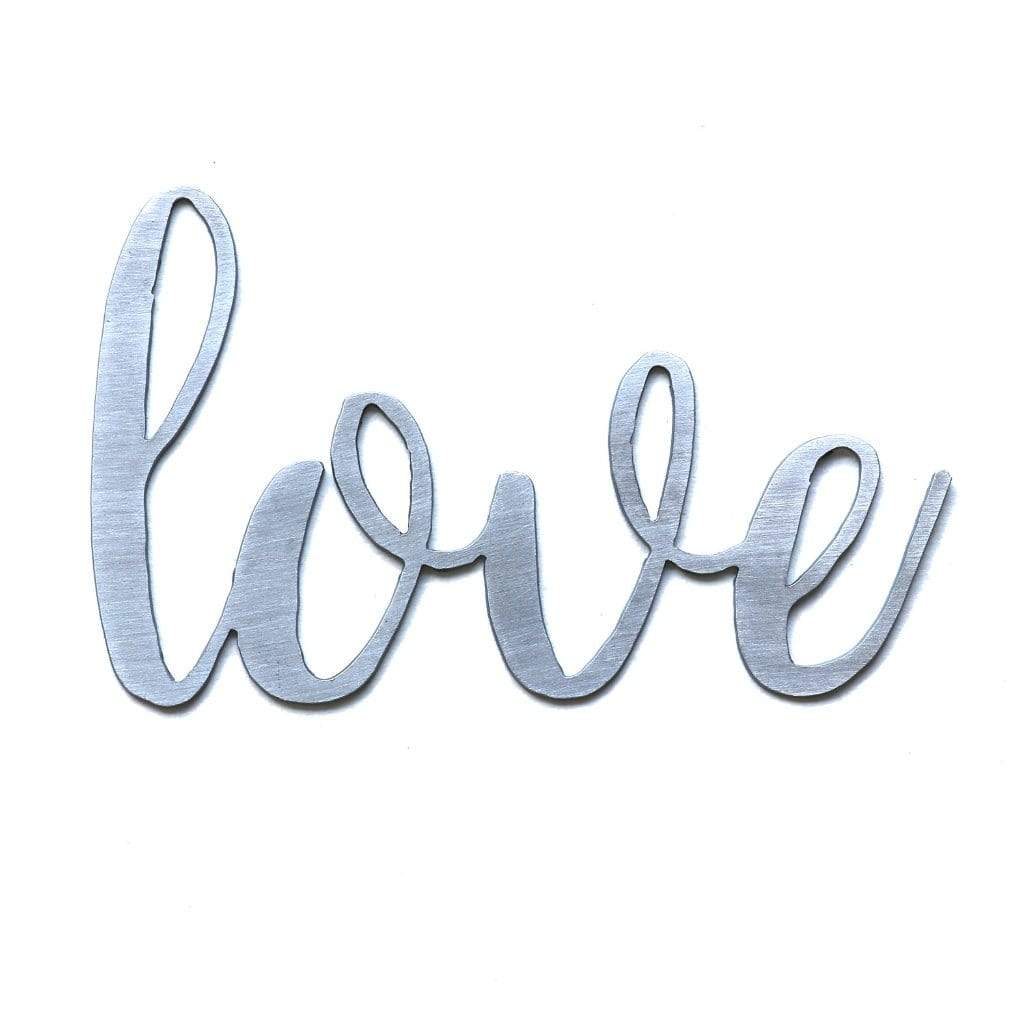 Premier Script Wall Phrase - Metal Art Bedroom Wall Decor for Home ...